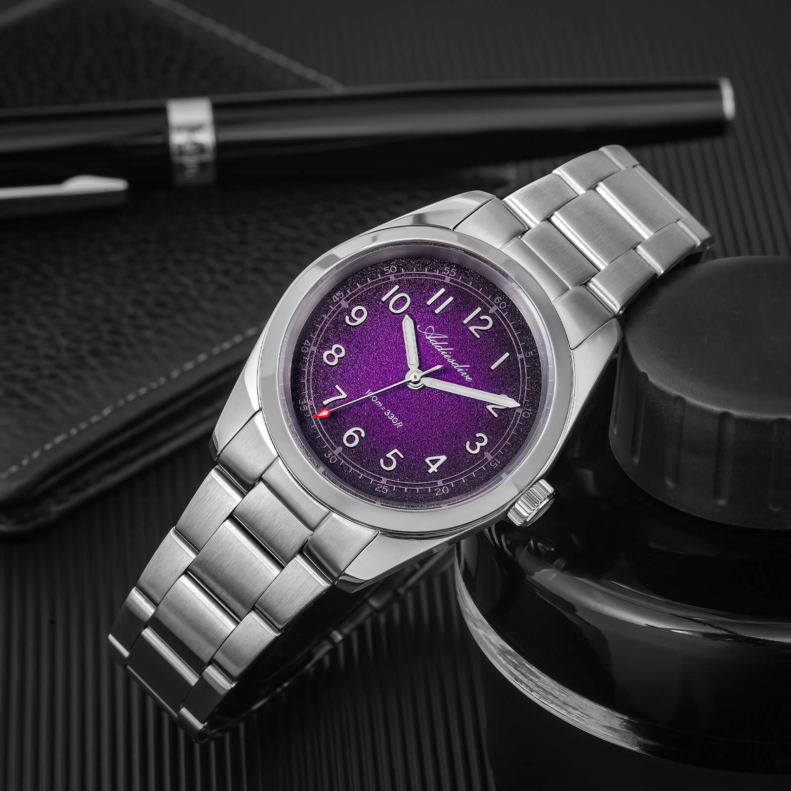 ADDIESDIVE AD2553 im Test: Vintage Explorer Look mit Fumé-Zifferblatt ...